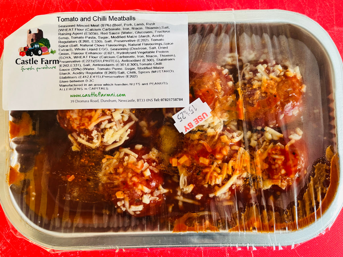 Tomato and Chilli Meatballs – Castle Farm Fresh Produce